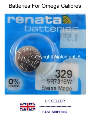 Batteries For Omega 1342 1343 1310 1420 Constellation F300 Perpetual | eBay
