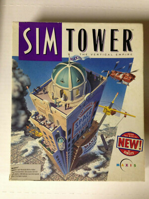 Sim Tower [PC - 2x 3.5" floppy disks] authentic complete | eBay