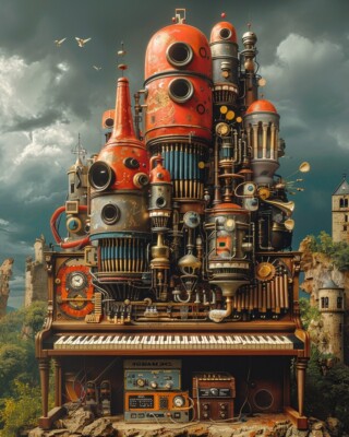 Curious Creations: Intriguing Art Prints in 8x10 Collectible Format ...