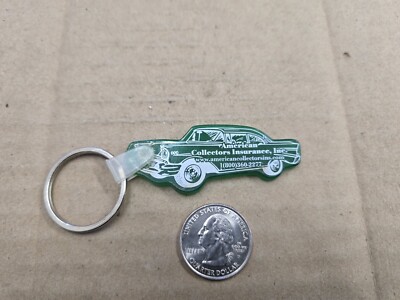 American Collectors Insurance Vintage Keychain Key Chain Ring Loop ...