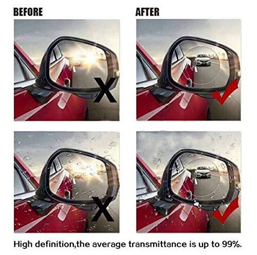 4 Pcs Car Side Rear View Mirror Waterproof Film Rainproof Coating ...
