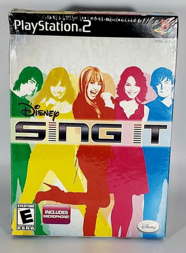 NEW - Disney Sing It Playstation 2 PS2 includes Microphone - Sealed | eBay