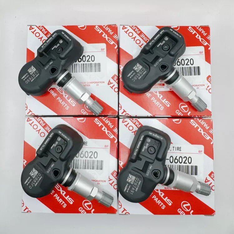 4X Genuine OEM TPMS 42607-06020 Tire Pressure Monitoring Sensor For ...