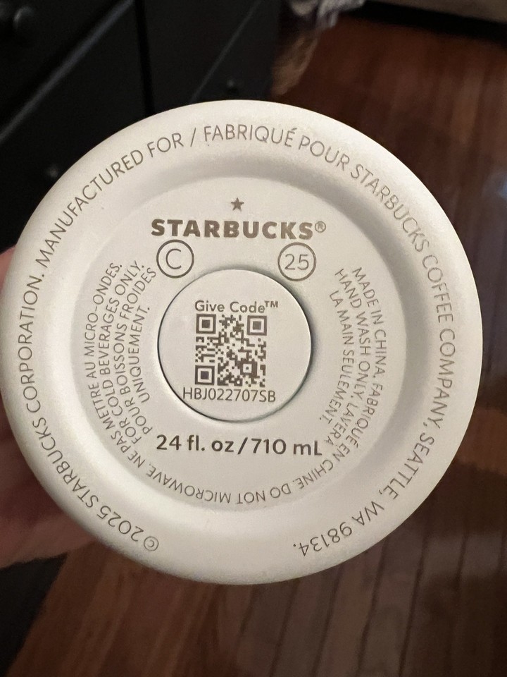 NEW STARBUCKS + ROLLER RABBIT 2025 MONKEY Holiday Cup 24 oz Perfect ...