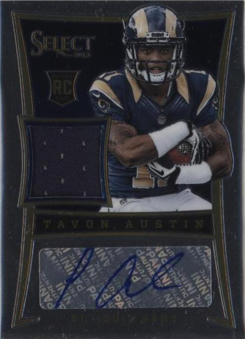 2013 Panini Select - Tavon Austin #239 Rookie Jersey Autographs /499 ...