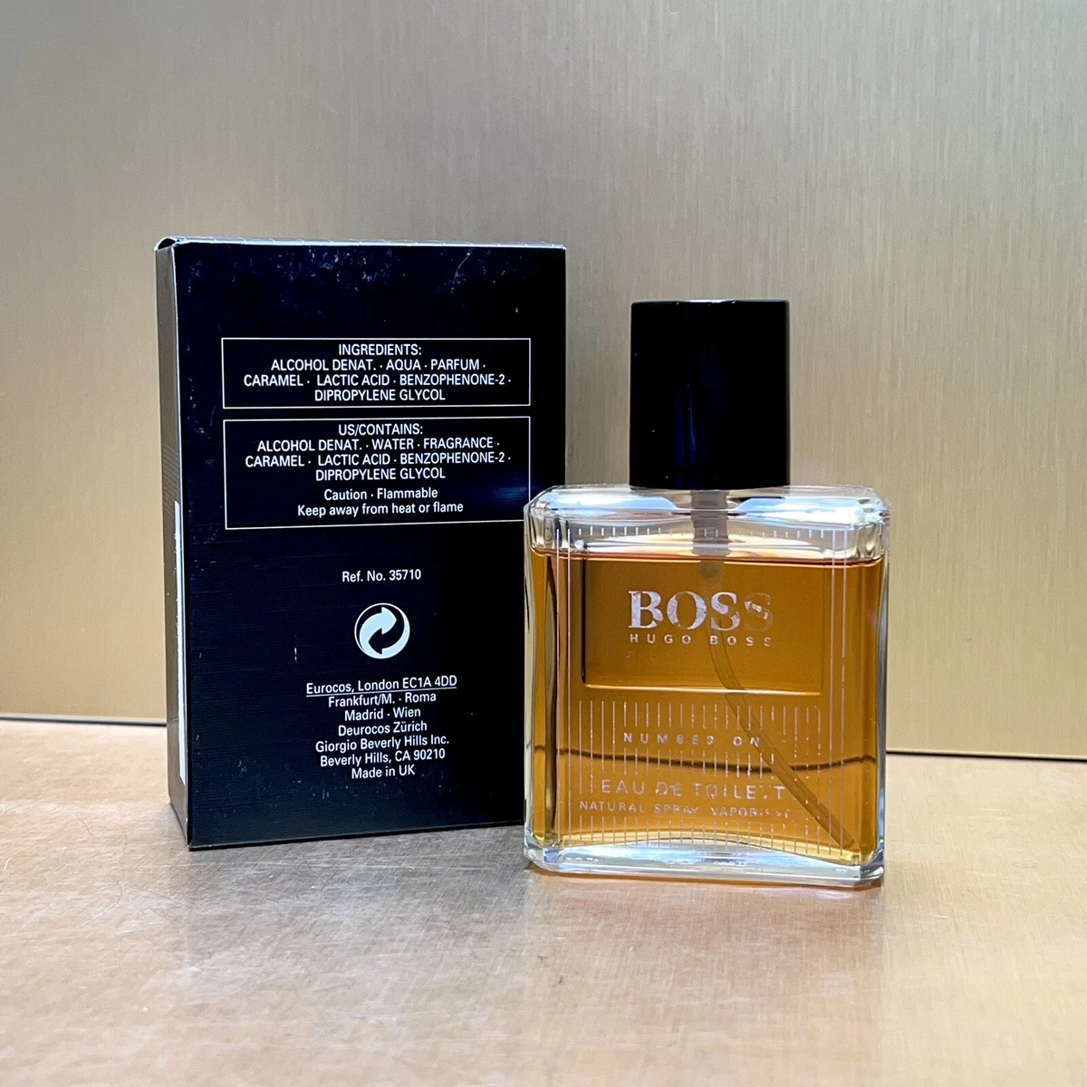 Hugo Boss Number One For Men125 Ml EDT Spray, 46% OFF
