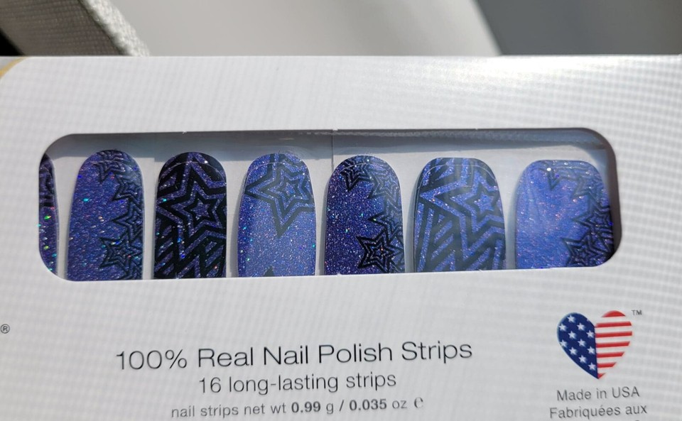 Color Street “ON STAR WATCH” Glitter Hostess Exclusive 100% Nail Polish ...