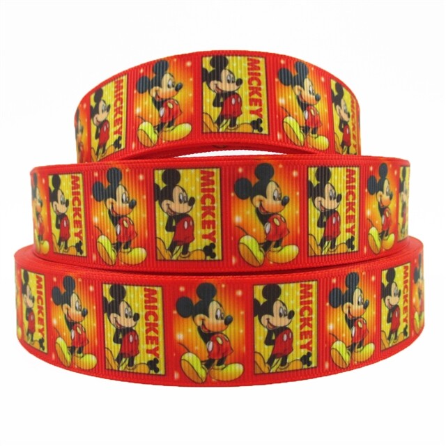 CHARACTER RIBBON - MICKEY MOUSE | eBay UK