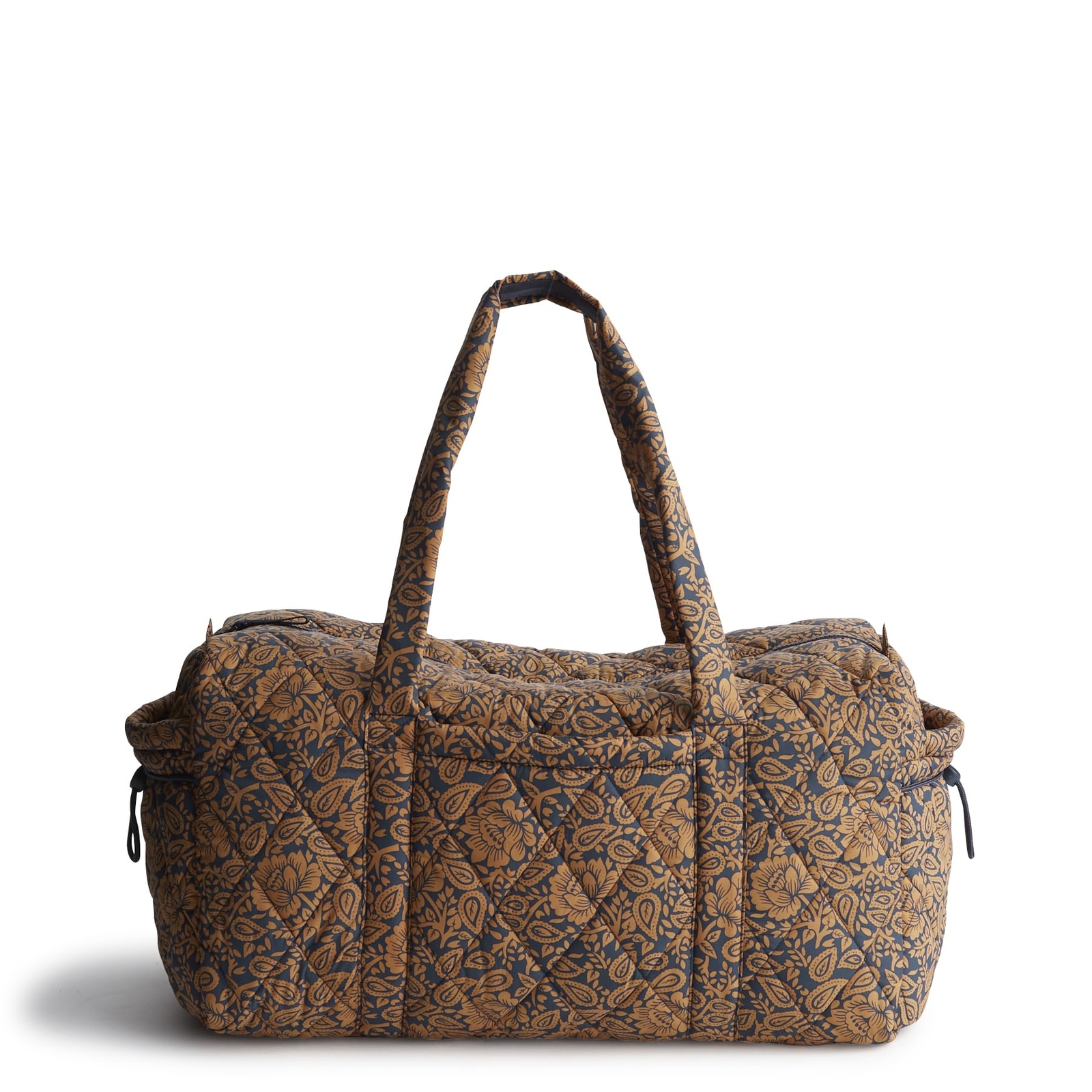 Vera Bradley Featherweight Large Original Duffel Lotus Montage Roasted ...