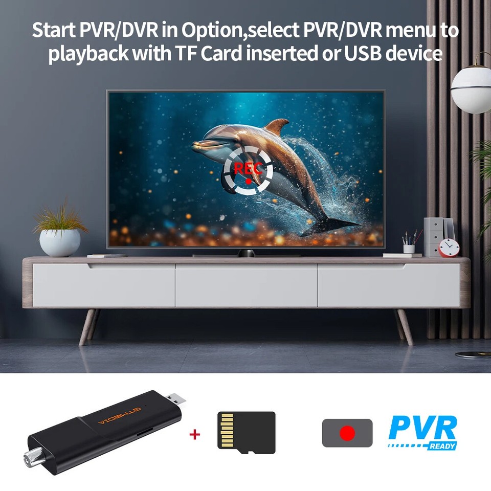 ATSC 3.0/1.0 TV Stick Android OTA over-the-air Signal Meter NEXTGEN DVR ...