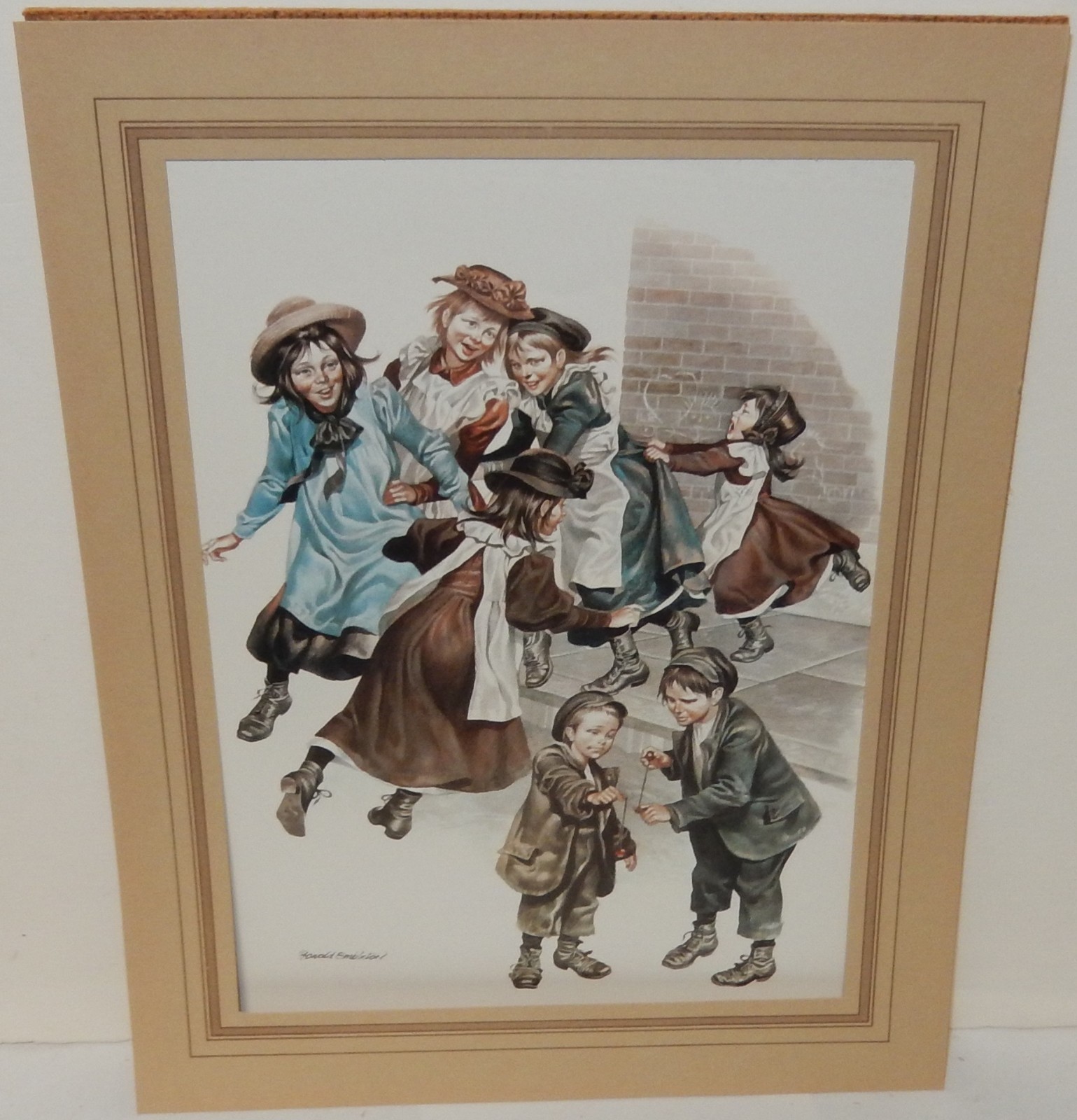 RONALD EMBLETON "FOX AND CHICKENS" 6" X 8" COLOR LITHOGRAPH | eBay