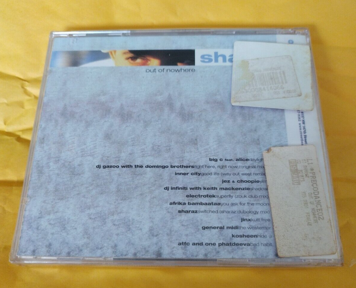 Out of Nowhere by DJ Sharaz (CD, Mar-2001, Street Beat Records) for ...