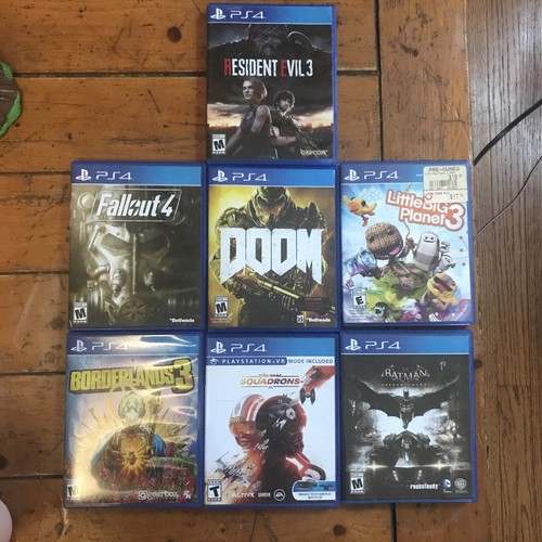 PS4 Game Lot Good Condition Complete in Box | eBay