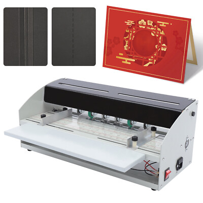 18 Electric 3-in-1 Scorer Perforator Paper Creasing Machine Scoring ...