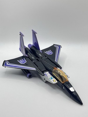 Skywarp 1983 Vintage G1 Transformers F-15 Fighter Hasbro Action Figure ...