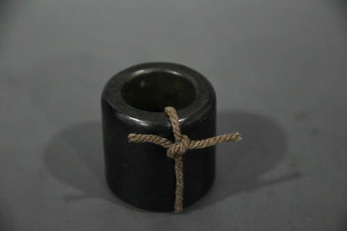 Chinese Red mountain culture collection meteorite carving Fingerstall ...