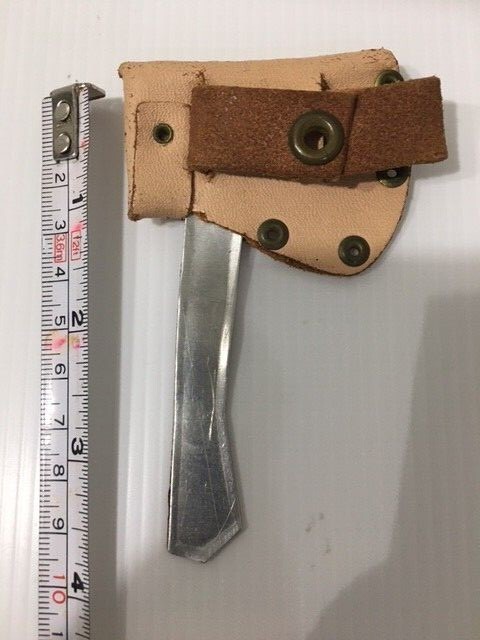 Vintage BSA Handcraft Neckerchiefs Slide - 1964 Scout Rama - Camp Axe ...