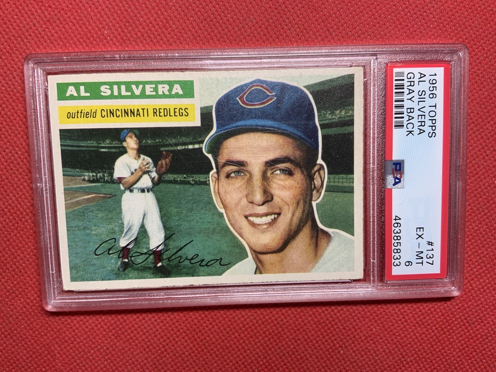 1956 Topps - Gray Back #137 Al Silvera (RC) for sale online | eBay