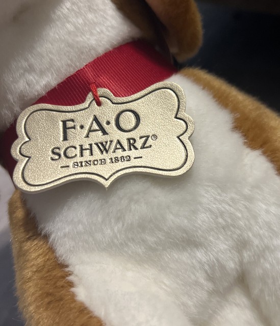 FAO SCHWARZ 15” Plush Beagle Puppy Dog Soft and Snuggly ... for sale ...