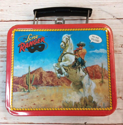 "THE LONE RANGER" LUNCH BOX/BANDANNA SET BY FOSSIL 1994 Limited Edition ...