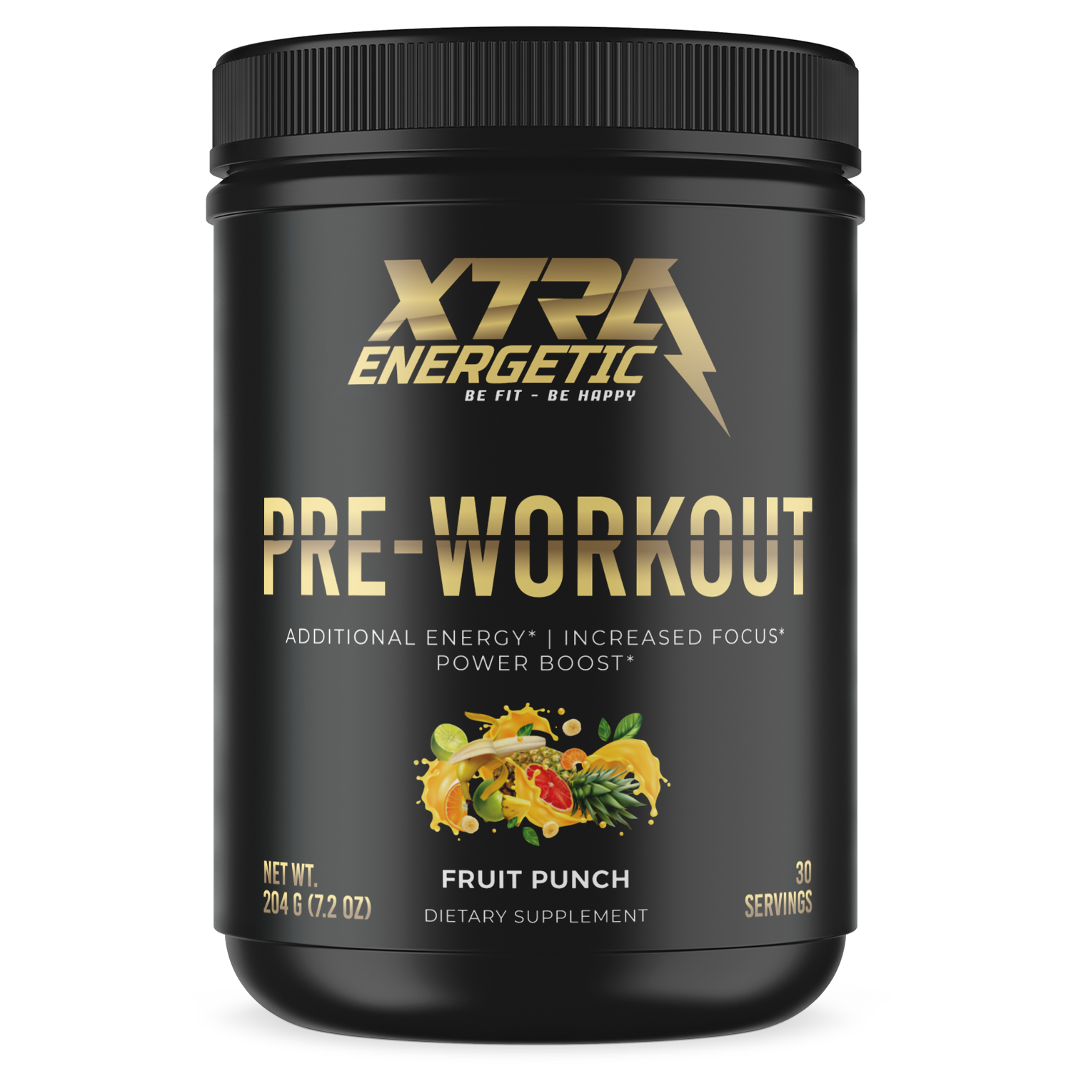 Xtra-Energetic Work out Energy Boost -Pre-Work out Supplement 30 ...
