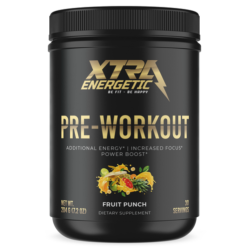 Xtra-Energetic Work out Energy Boost -Pre-Work out Supplement 30 ...