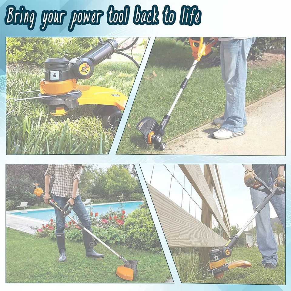 2Pack For Worx 18V WA3152 Battery WA3127 WG150 WG152 WG153 WG250 ...