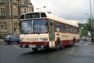 Original Bus Slide - Fuggles SKN910R National ex Hastings Maidstone ...