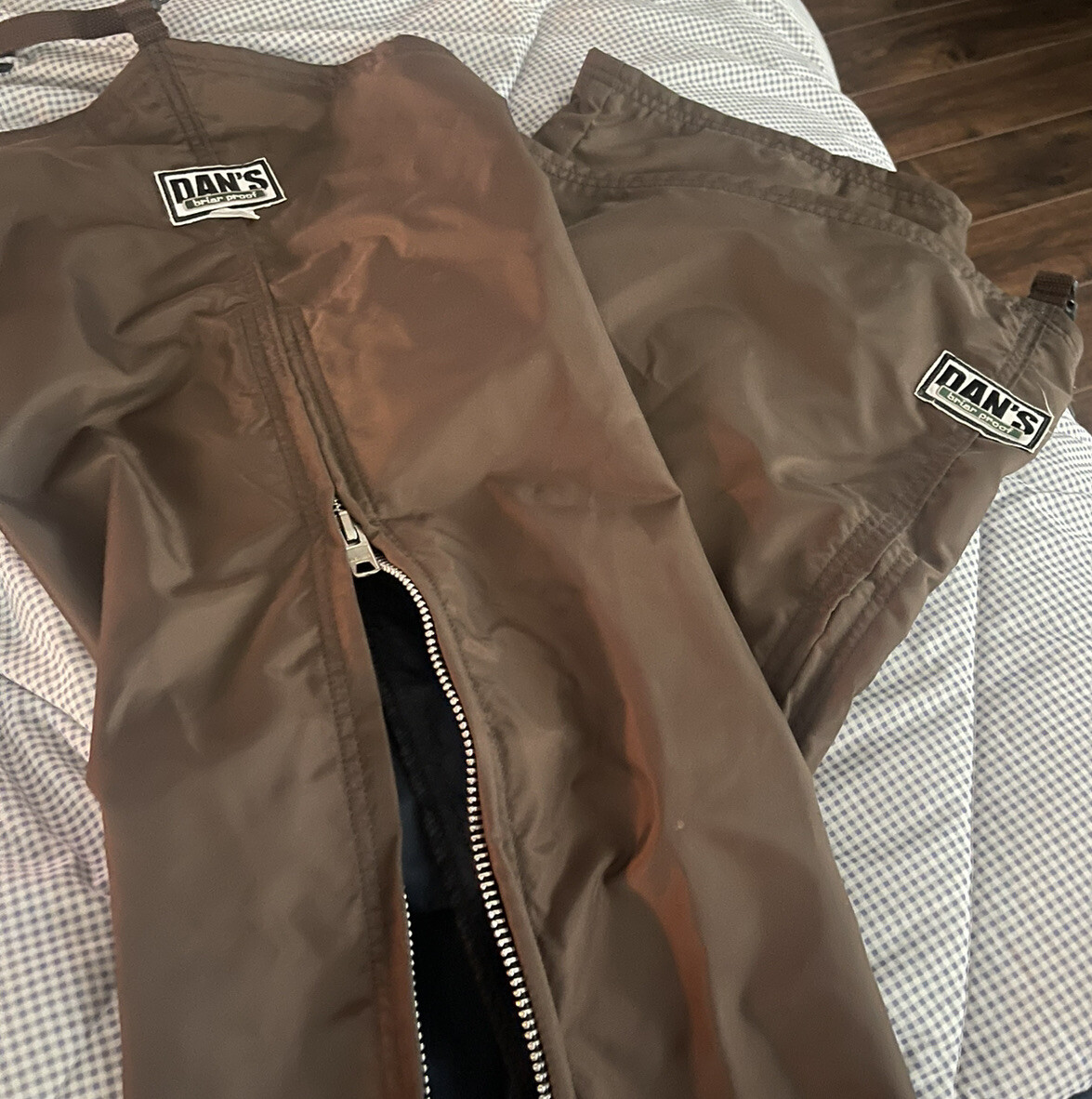 DANS BRAND Briarproof, Brush Chaps CHAPS HAVE ZIPPER ON BOTTOM 2XL | eBay