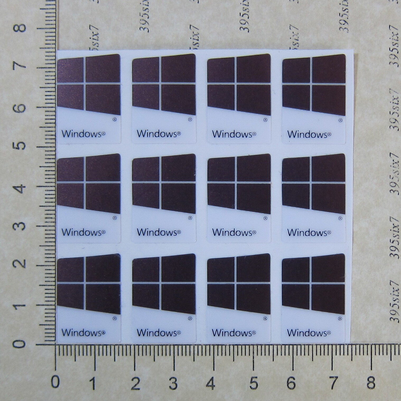 Laptop PC Processor Sticker (1st 3rd 4th 6th 7th 8th 9th 10th Gen) x 12 ...