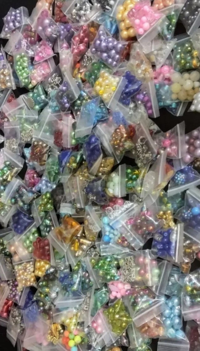 bead lots jewelry making lot (20x) packages-loose beads. Nice quality ...
