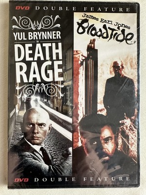 Death Rage/ Blood Tide (DVD, 2006) Yul Brynner! James Earl Jones! New ...