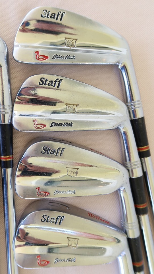 Wilson Staff Goose-Neck Iron Set 3-PW / Regular Flex Steel / RH | eBay