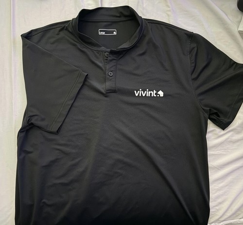 Vivint Smart Home Uniform Blade Polo Large Black | eBay