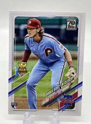 Alec Bohm 2021 Topps Update Rookie Debut All-Star Gold Cup #US250 RC Phillies | eBay