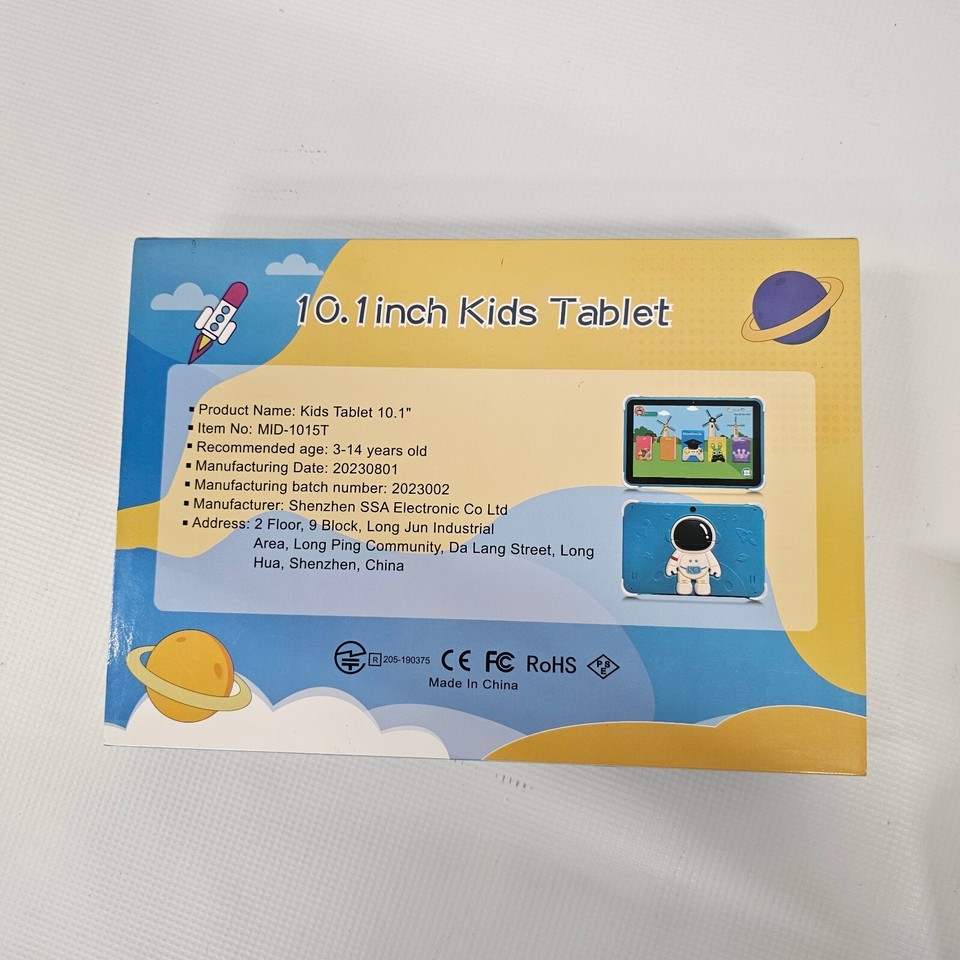 10.1" Kids Android Tablet 64GB Storage Bundle w/ Case | eBay
