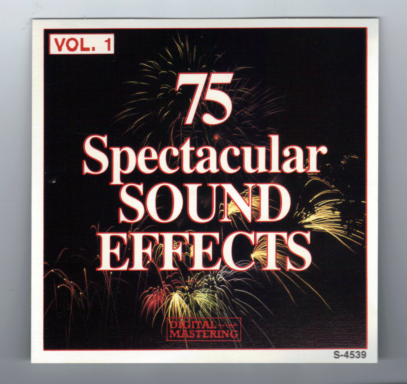 75 SPECTACULAR SOUND EFFECTS VOL 1 CD S-4539 | eBay