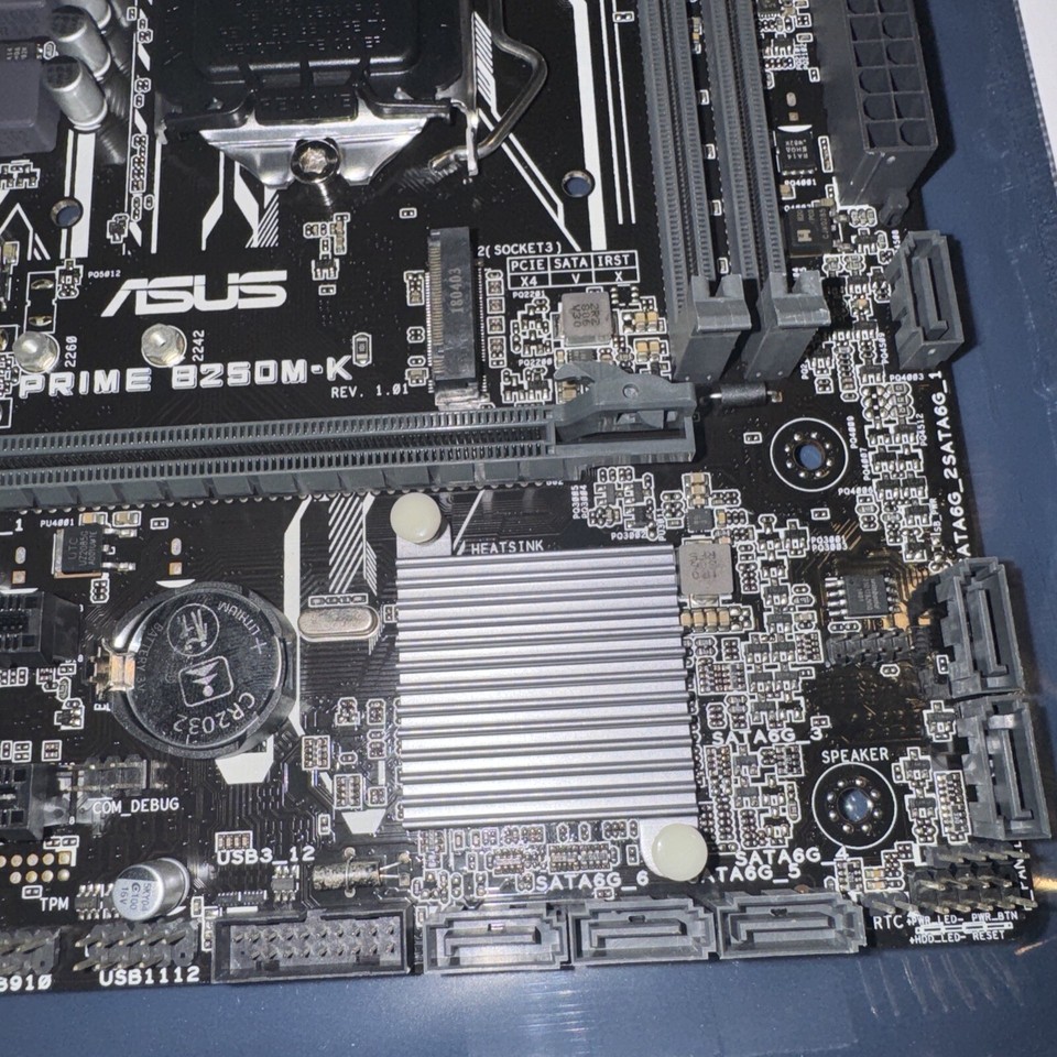 ASUS PRIME B250M-K Motherboard LGA 1151 Intel B250 DDR4 DIMM Micro ATX ...