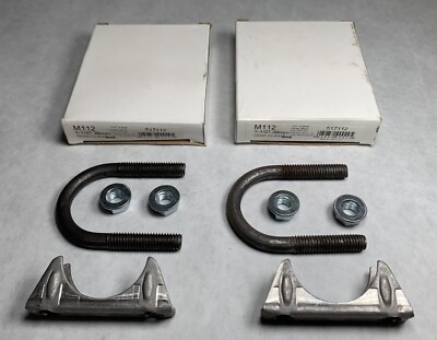 NEW (Lot of 2) AP Exhaust M112 DGM Style U-Bolt Exhaust Clamp 1 1/2” | eBay