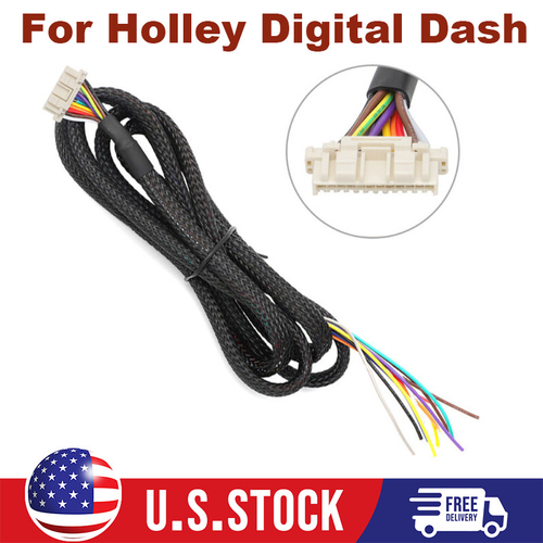 Fits Holley EFI 7inch Digital Dash Input Output Wiring Harness Plug ...