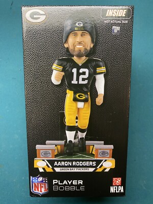 🔥 AARON RODGERS 🔥 Green Bay Packers Bobblehead Tunnel Entrance Edition ...