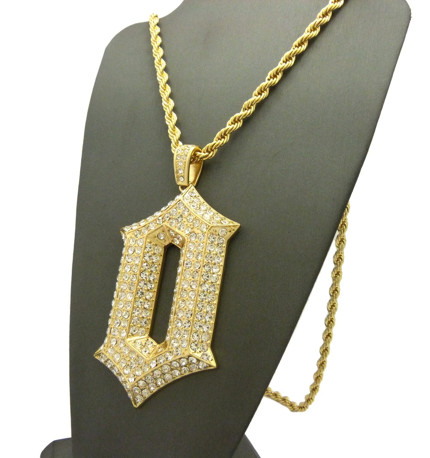 DRAKE O PENDANT & 26" 5mm ROPE CHAIN | eBay