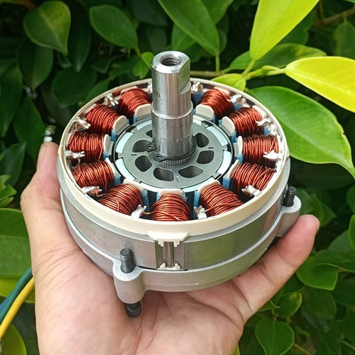 900W 2.75KG Electric Lawn Mower Motor DIY Wind Driven Generator Boat ...