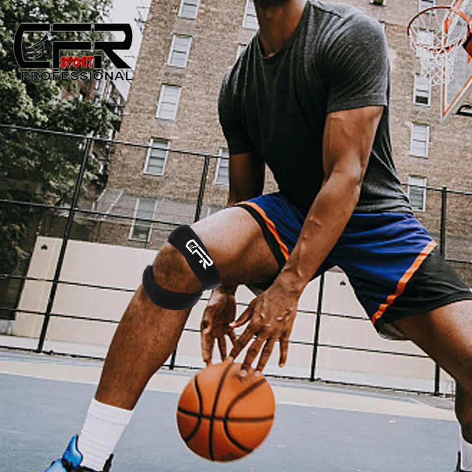 Knee Pain Relief Support Brace Patella Tendon Strap Soccer Basketball ...