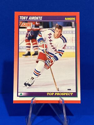 1991-92 Score Tony Amonte Rookie Card #288 New York Rangers RC🔥📈 | eBay