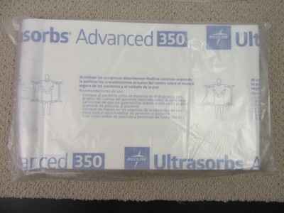 MEDLINE ULTRASORBS ADVANCED PREMIUM UNDERPADS 350 350lb 30x36 10Ct ...