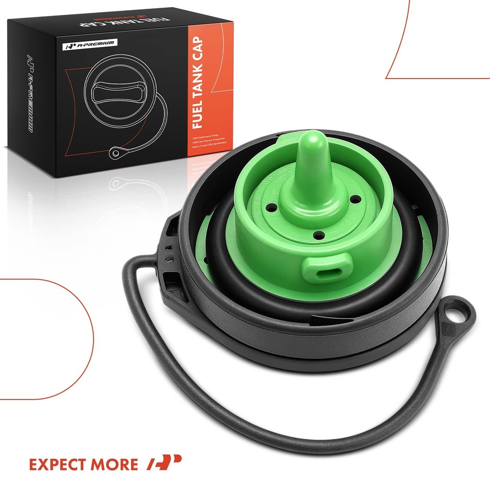 A-Premium Fuel Tank Cap w/ Tether for Volkswagen Passat 2006-2010 ...