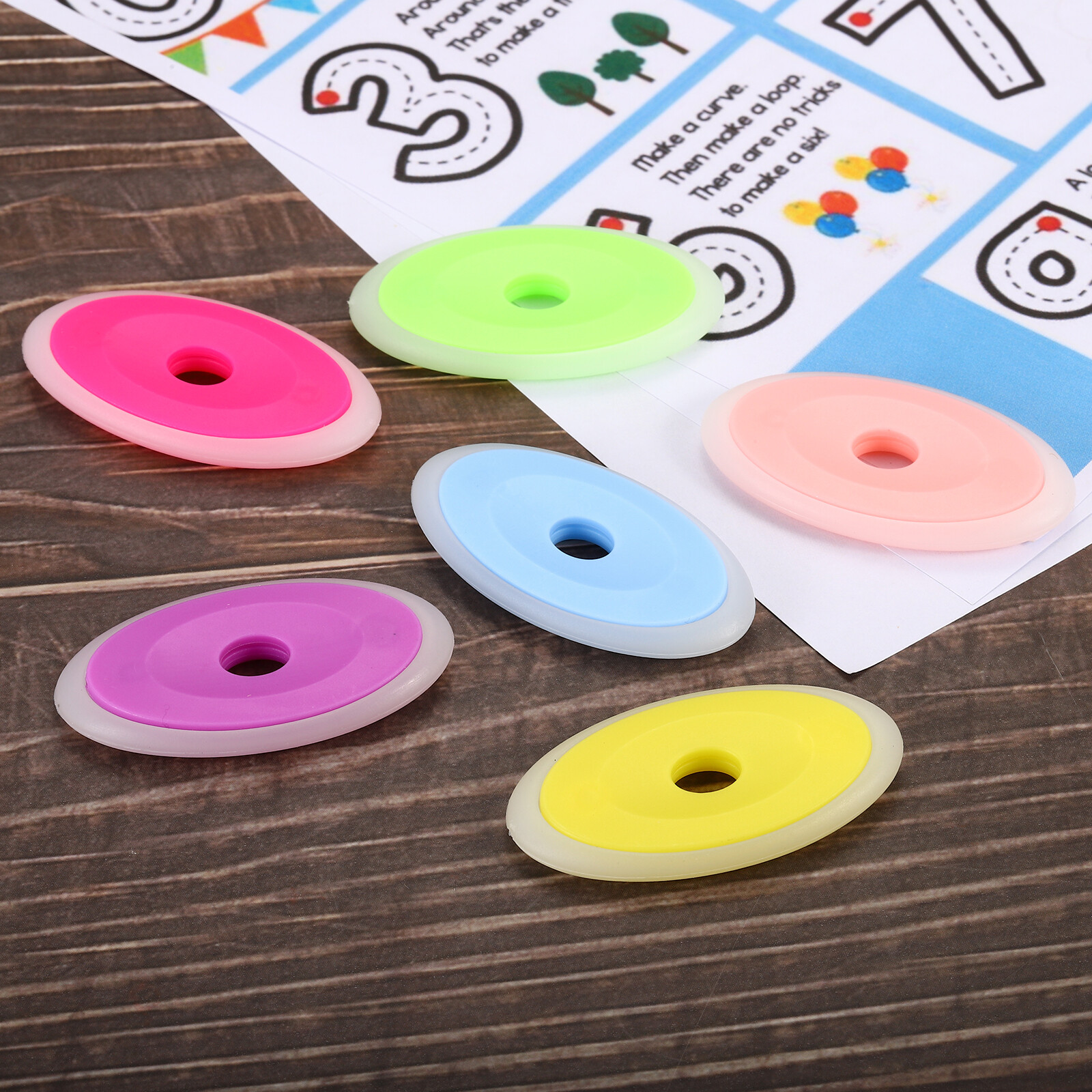 Effaçable Stylo Effaceur, 1 Set Paquet Plastique,rose,rose rouge 3.2+5 ...