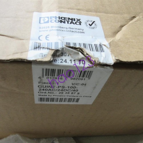 QUINT-PS-100-240AC/24DC/40 2938879 Phoenix power supply Brand New by ...