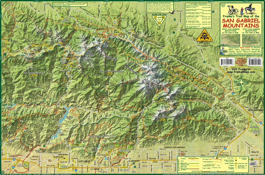 San Gabriel Map